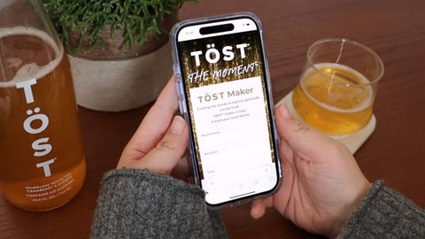 Cheers to Innovation: Tost Beverages Rolls Out AI Toast Generator | Consumer Goods Technology