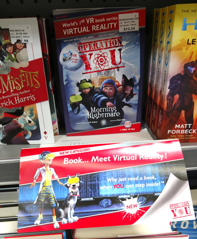 VR/AR Book Series Hits Walmart for the Holidays | Consumer Goods Technology