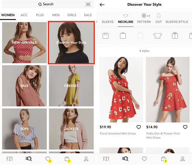 Forever 21 Adds AI-Powered Search, Navigation | Consumer Goods Technology