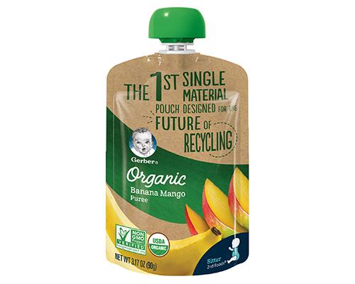 Gerber’s Newest Baby Food Pouch Gives a Nod to Circularity | Consumer ...