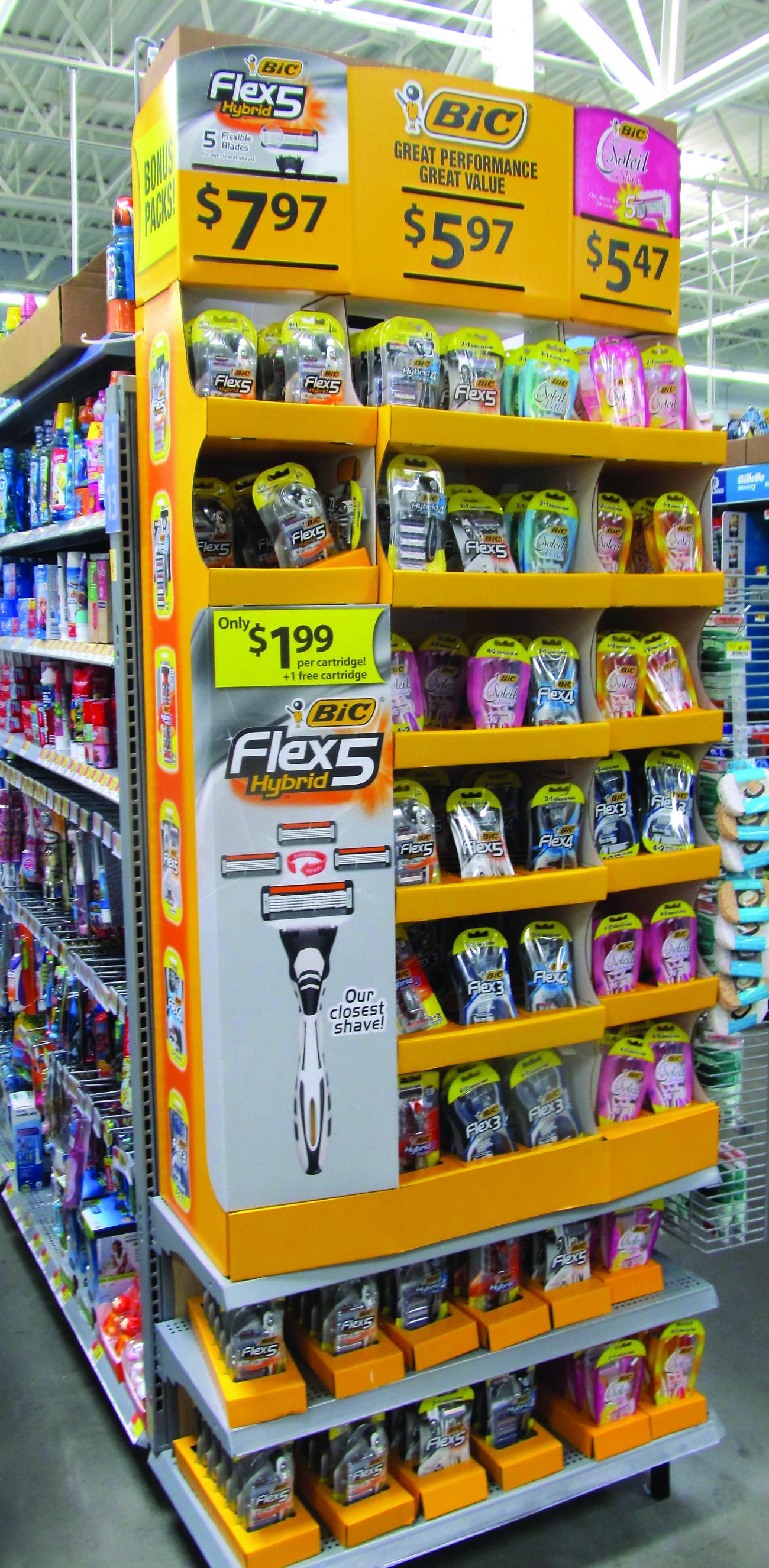 Bic Endcap | Consumer Goods Technology