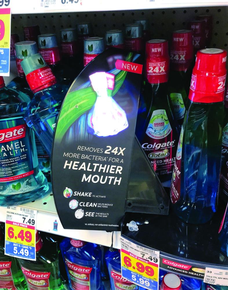 Colgate Shelf Talker | Consumer Goods Technology