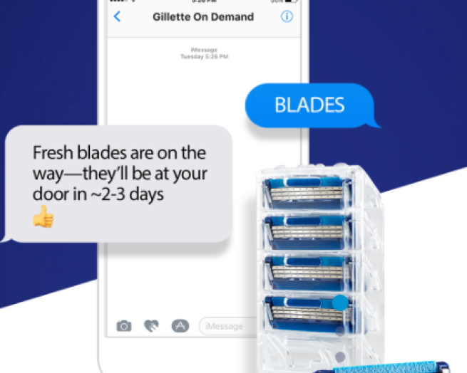 Gillette Now Sells Razor Blades 'on Demand' | Consumer Goods Technology