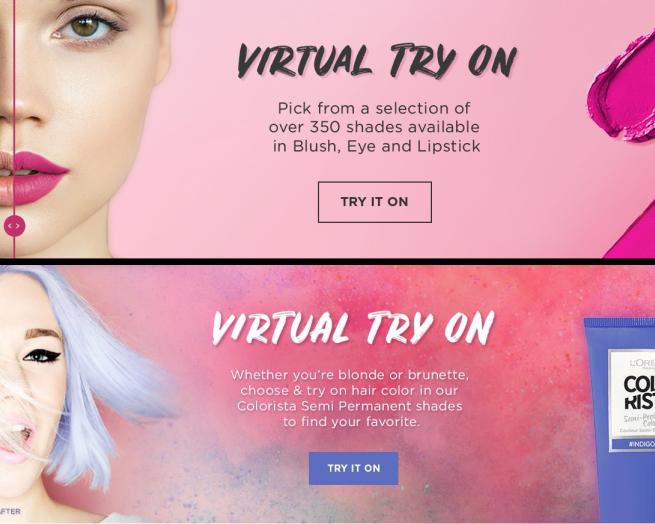 L'Oréal Debuts 'Try On' Augmented Reality Tool | Path to Purchase IQ