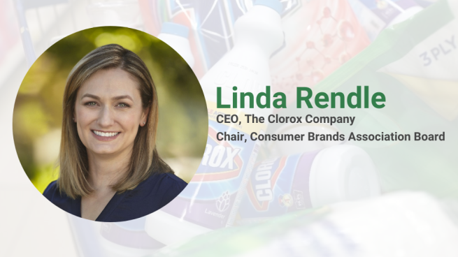 Consumer Brands Association Taps Clorox CEO Linda Rendle as Chair of ...